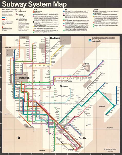 Massimo Vignelli Subway Map