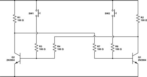 Transistor Latching Circuit Electrical Engineering Stack Exchange