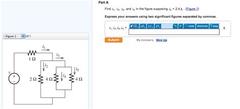 Solved Find I1 I2 I3 And I4 In The Figure Supposing I5 Chegg Com