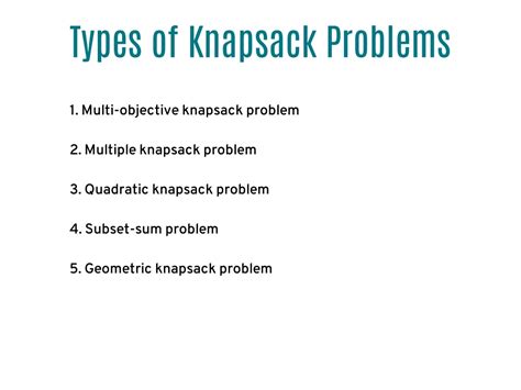 PPT Quadratic Knapsack Problem PowerPoint Presentation Free Download ID