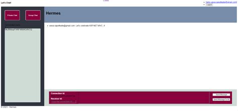 Creating Chat With Signalr