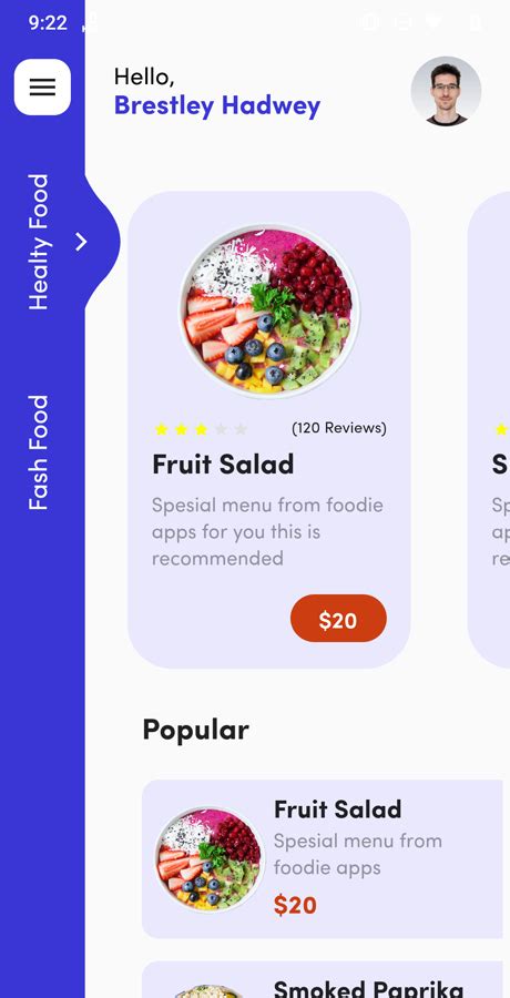 Flutter Food Restaurant Food Delivery In Flutter By QubicleTechAgency