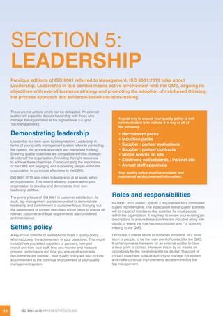 NQA ISO Implementation Guide PDF