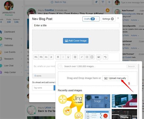 How To Add Images To A WA Blog