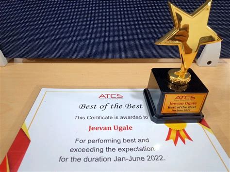 Jeevan Ugale On Linkedin Atcs Bestofthebest Thankyou