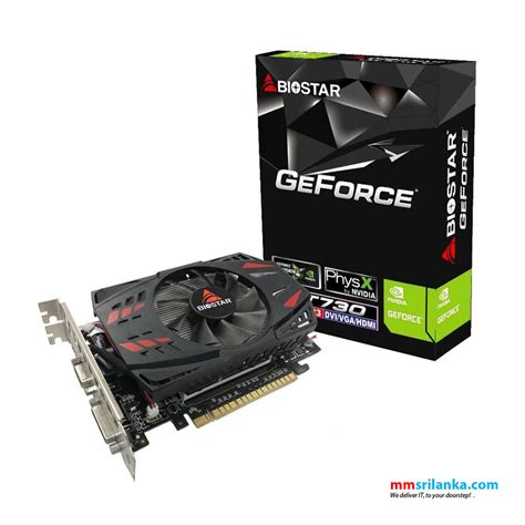 Biostar Geforce Gt730 2gb Vga Graphic Card