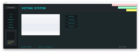 Online Voting System Using Java With Source Code GUI Graphical User