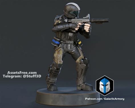 Officer Clone Trooper Army Free High Quality Models