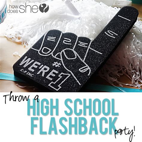 High School Flashback Party