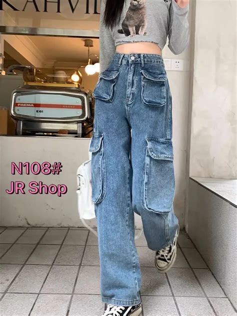 กางเกงคาร์โก้ยีนส์ ผู้หญิง ไปแคมป์ การค้นหาใน Lemon8