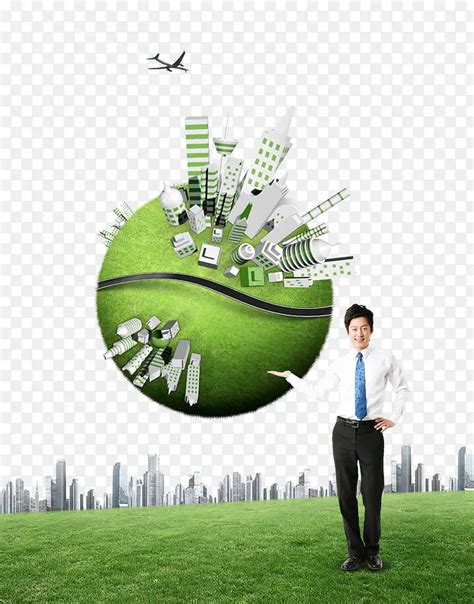 地球上的环保建筑PNG图片素材下载 图片编号9458104 PNG素材网