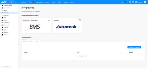 Configuring The Bms And Vorex Integration
