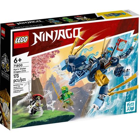 Lego® Ninjago® Nyas Water Dragon Evo 173 Piece Building Kit 71800 Maziply Toys