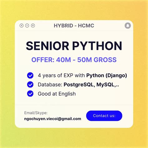 Ngọc Huyền On Linkedin Python Django Postgresql Mysql