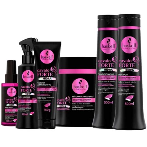 Kit Haskell Cavalo Forte Hidra Completo Beleza Na Web
