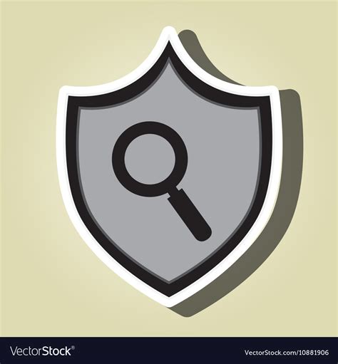 Symbol Search Look Data Royalty Free Vector Image