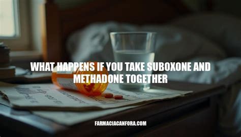 What Happens If You Take Suboxone And Methadone Together