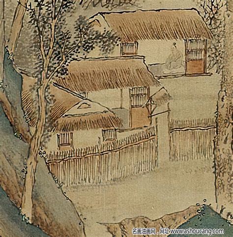 文伯仁国画 山水 3 高清大图下载 名画油画网