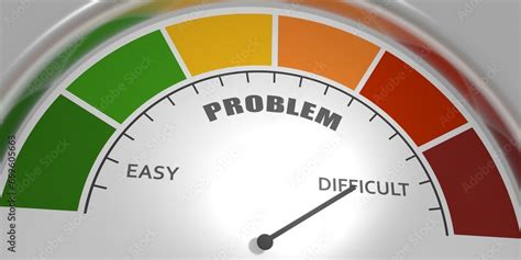 Easy And Difficult Problems Concept Of Business Motivation Profit Ambitions Instrument