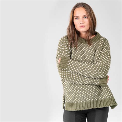 Genser Til Dame M Devold Nordsjø Wool Sweater W M 388 Dntbutikken
