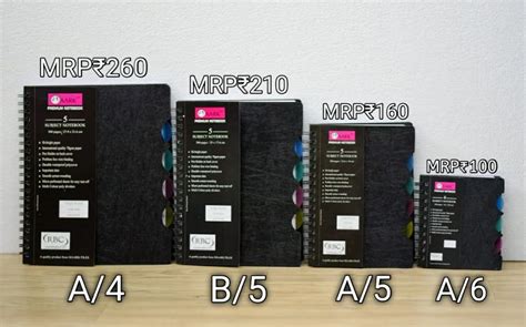 Piece Min A Size Notebook Page Mrp At Piece In Vadodara ID