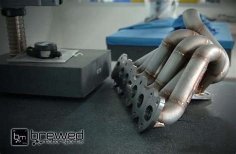 Velocity Element Twin Scroll T4 Turbo Manifold Toyota Supra 2jzgte Brewed Motorsports