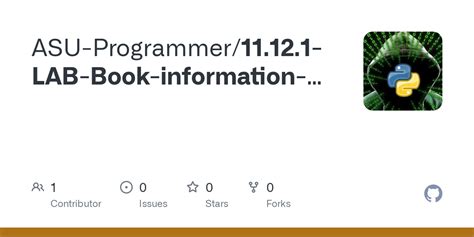 11121 Lab Book Information Overriding Member Methods Bookinformationjava At Main · Asu