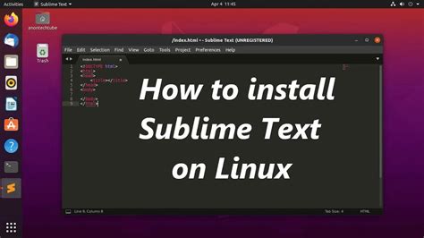 How To Install Sublime Text On Linux
