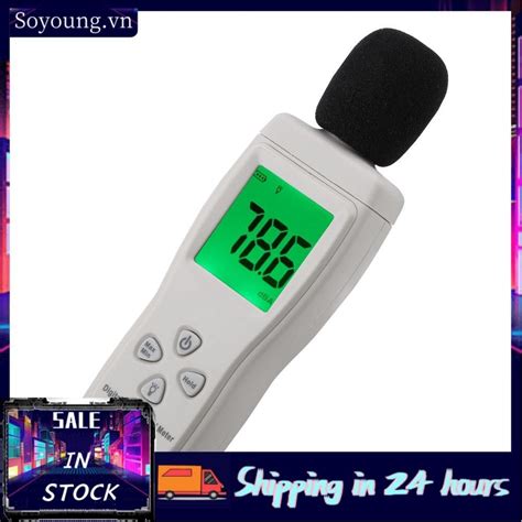 Quickly And Accurately LCD Display Sound Level Meter Digital Shopee Việt Nam
