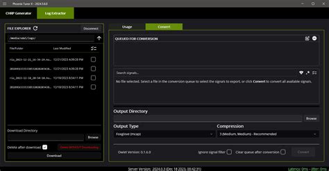 Extracting Signal Logs