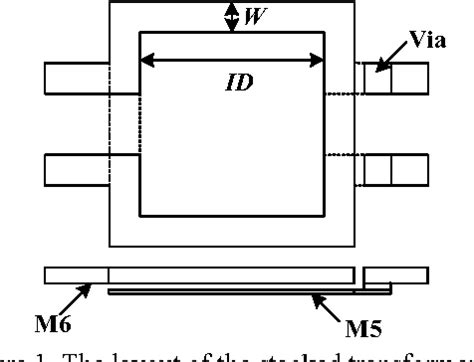 Figure 1 From A New Model Of Stacked Transformers Considering Skin And Substrate Effects
