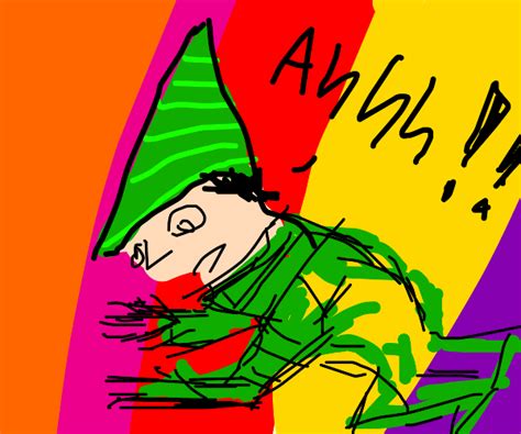 Goblin Eating Drawception