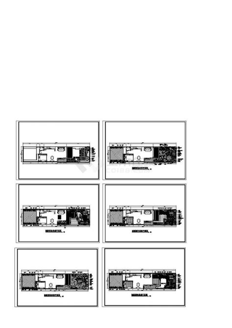 小庭院屋顶花园景观设计CAD平面图 园林建筑 土木在线