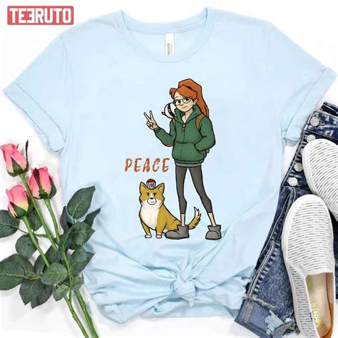 Peace Cargi And Tulip Olsen Infinity Train Unisex T Shirt Teeruto