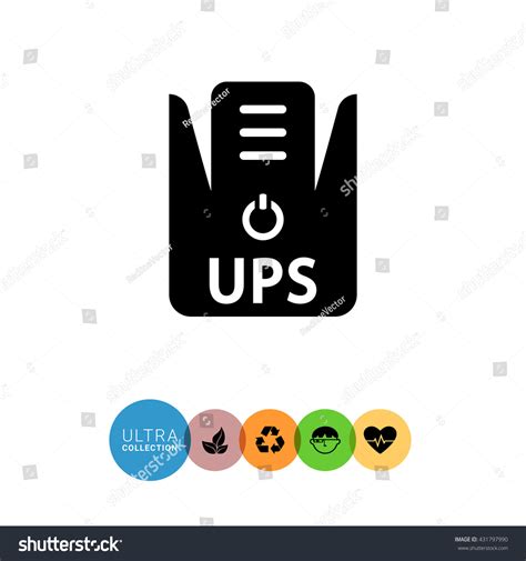 Uninterruptible Power Supply Stock Vector Royalty Free 431797990 Shutterstock
