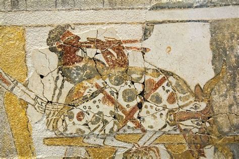 Минойские фрески реконструкция Пикабу