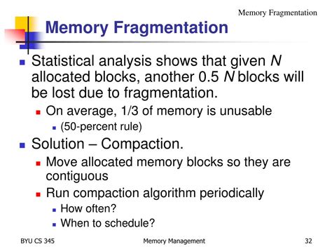 Ppt Chapter 7 Memory Management Powerpoint Presentation Free Download Id1571908