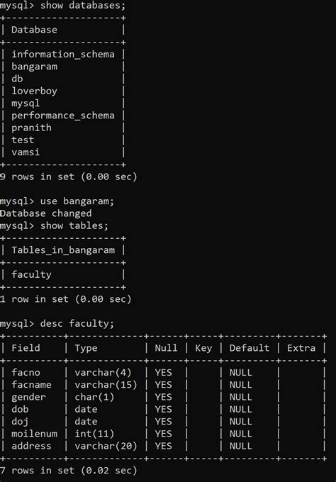 Github Dhanushadimpledatabase Management System