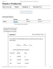 Module 1 Problem Set General Chemistry 2 With Lab Schiren Pdf 6 18 2020 Module 1 Problem Set