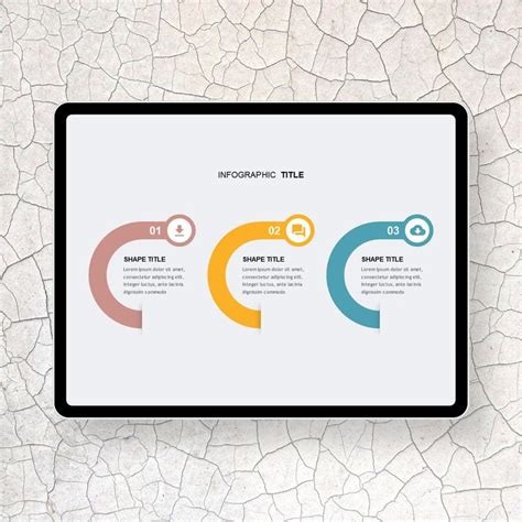 Infographic Powerpoint Powerpoint Free Pie Graph Integers Presentation Slides Lorem Ipsum