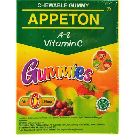 Jual Appeton Gummies 200g Di Seller Toko Susu Ovi Rawa Badak Selatan