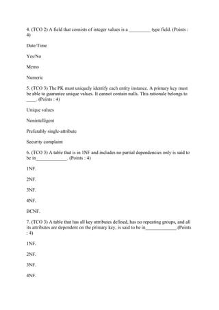 Cis 336 Final Exam 2 PDF
