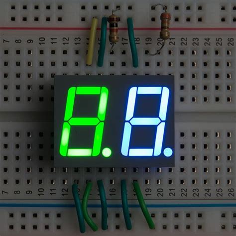 Sparkfun Dual 7 Segment Display Led Rgb Opencircuit