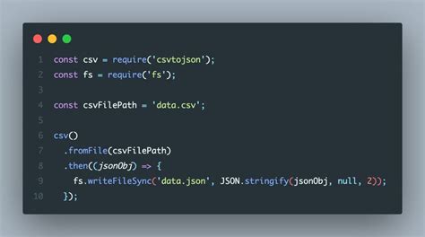 How Nodejs Can Transform Data From Csv To Json Abdallah Yashir