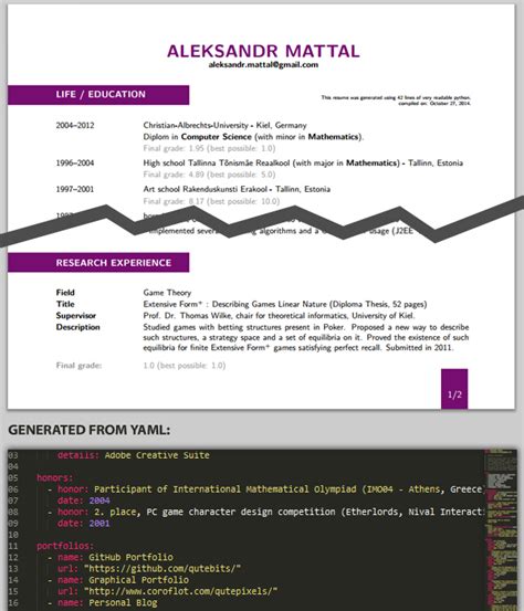 Github Qutebitsresume42 Python Script That Generates A Beautiful