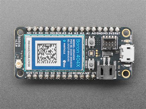 Particle Boron Lte Nrf52840 With Mesh And Lte Cellular Modem Id