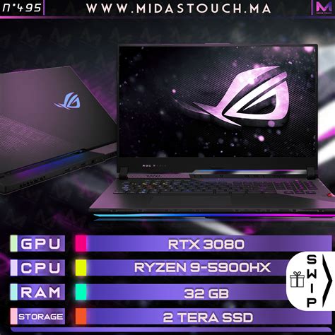 Asus Rog Strix G Q Amd Ryzen Hx Nvidia Rtx