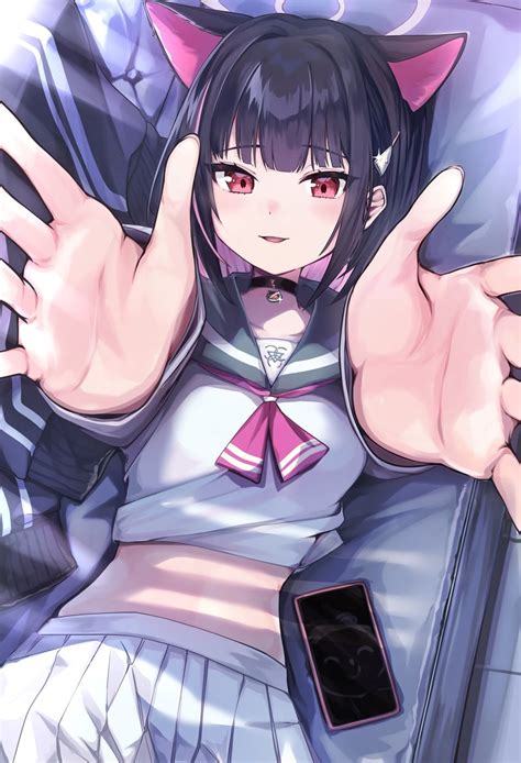 Sensei Doodle Sensei And Kazusa Blue Archive Drawn By Baba Kirika Danbooru