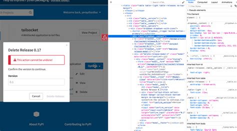 Modal Disappears When Mouse Leaves Window · Issue 3152 · Pypiwarehouse · Github