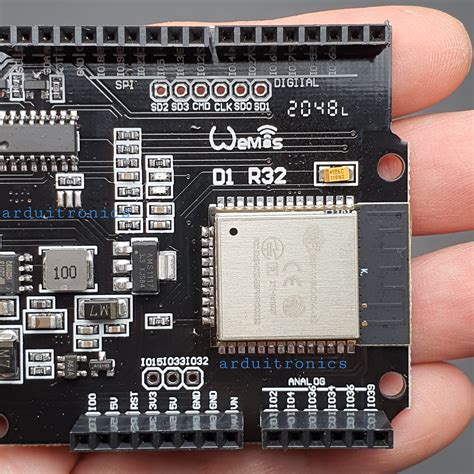 Wemos D1 Esp32 Wi Fi Bluetooth Uno บอร์ด Esp 32 Micro Arduino